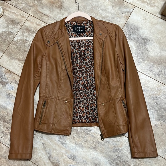 TCEC | Jackets & Coats | Brown Leather Jacket | Poshmark